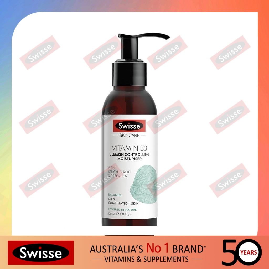 SWISSE Vitamin B3 Blemish Moist (120ml) | Shopee Malaysia