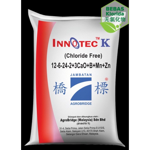 Innotec K 12-6-24-2+3CaO+TE 1kg | Shopee Malaysia