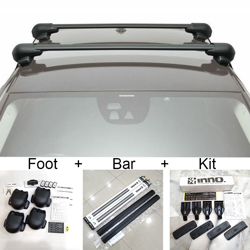 INNO XS201 ROOF RACK SET FOR PERODUA ATIVA/ TOYOTA RAIZE/ DAIHATSU ROCKY | Shopee Malaysia