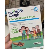 (Exp : 8/25) No More Cough - Cough Relief Patch [ 6 Patches ] Patch ...