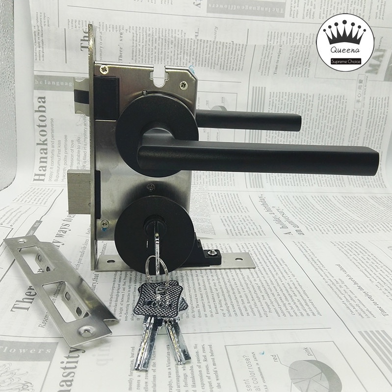 Door Lockset Wooden Door Lock Modern Door Lock Bedroom Key Split Door ...