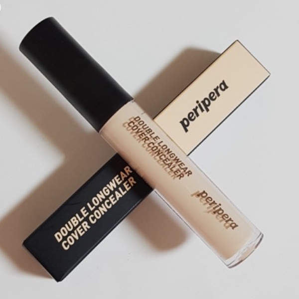 Peripera Double Longwear Cover Concealer 5.5g / 3 Optional | Shopee ...