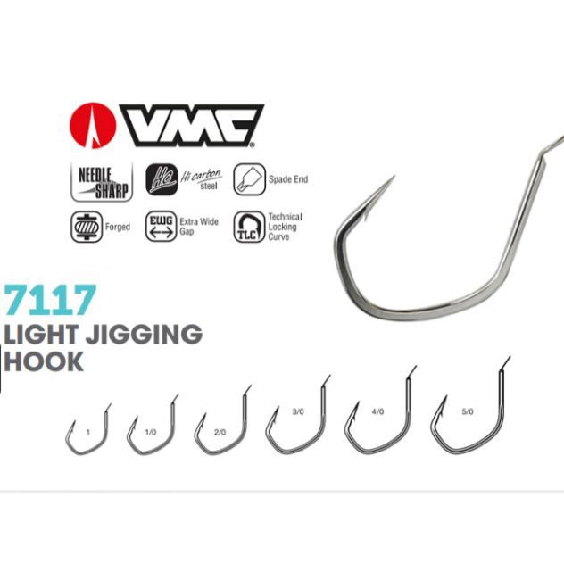 Hook VMC Jig Hook 7117 | Shopee Malaysia
