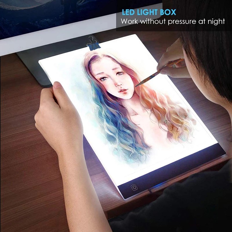 【Spot goods】A3 LED Light Drawing Pad Digital Graphic Tablet A4 Stencil ...