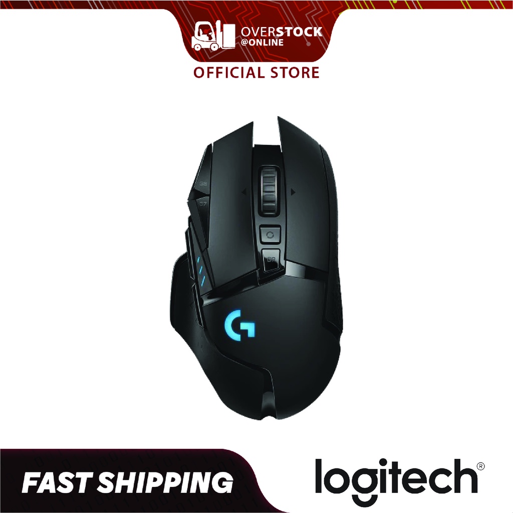 LOGITECH G502 LIGHTSPEED Wireless Gaming Mouse with HERO 25K sensor ...
