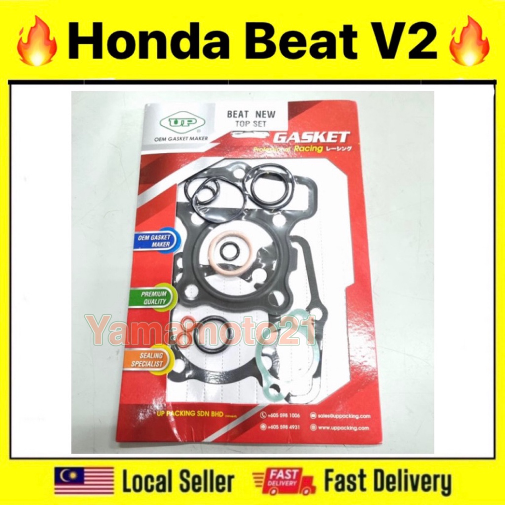 HONDA BEAT V2 TOP SET (UP) BEAT110 FI V2 BEAT NEW ENGINE ENJIN TOP ...