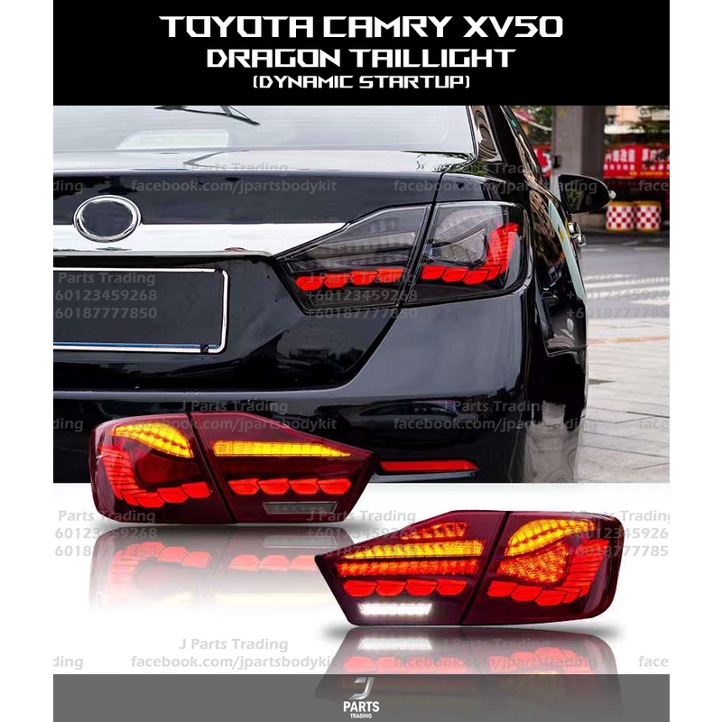 Toyota Camry ACV50 XV50 Dragon Taillight Dynamic Welcome Light Signal ...