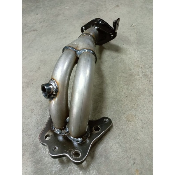 Perodua Axia / Bezza 1.0 extractor 2 IN 1 DOWN PIPE | Shopee Malaysia
