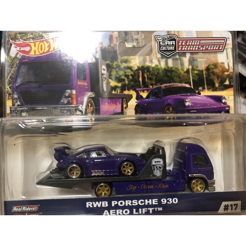 Hotwheels Porsche 930 RWB Team Transport | Shopee Malaysia