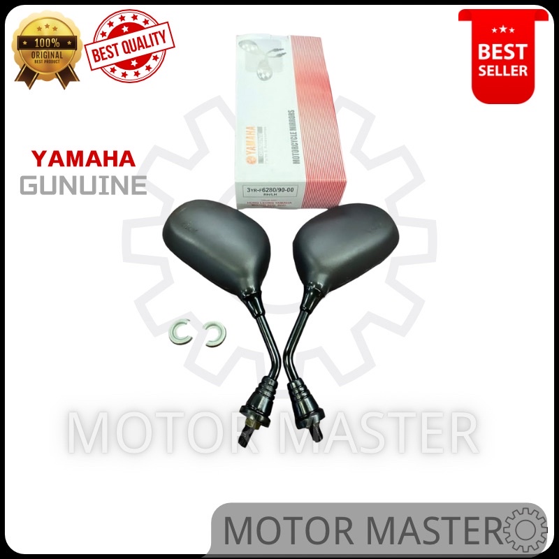 Motor Master Rxz Side Mirror Original HLY Yamaha，Rxz Back Mirror ...