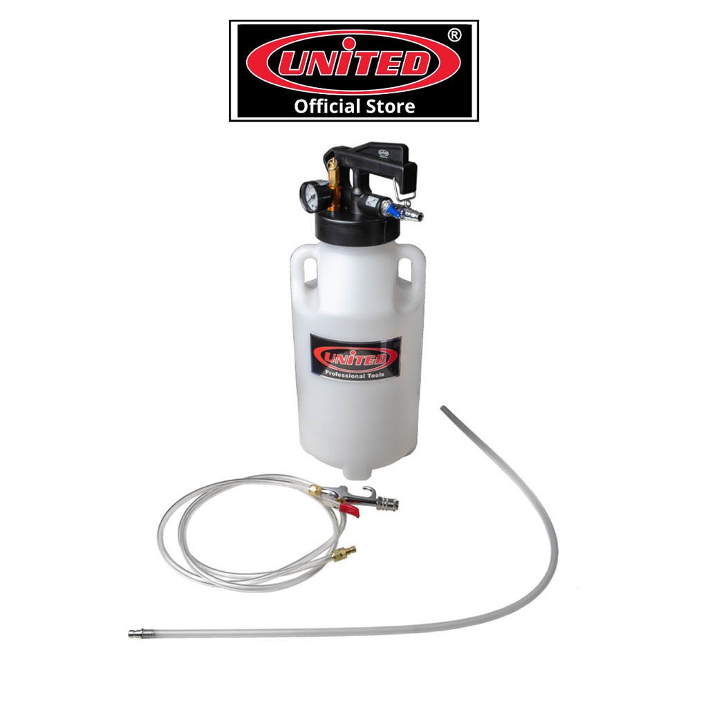 【UNITED】ATF Pneumatic Oil & Liquid Dispenser (8.5L) with Hose | Shopee ...