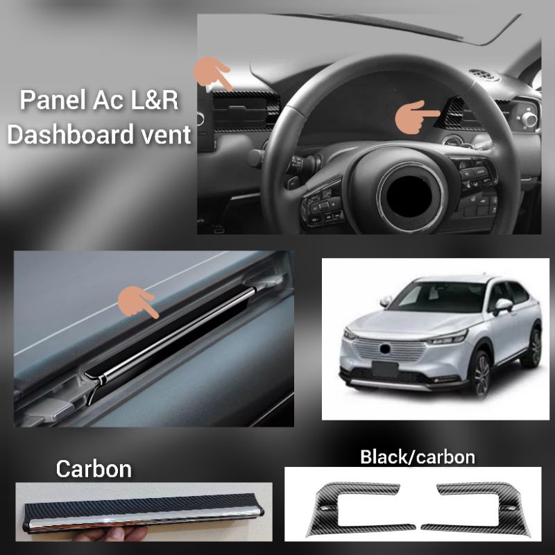 Front ac panel side vent Lattice all new hrv s e se rs dashboard ...