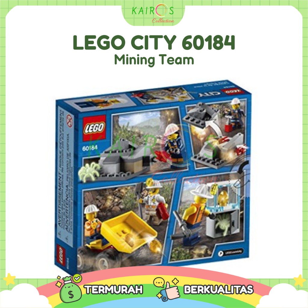 Lego City Mining Team | Shopee Malaysia