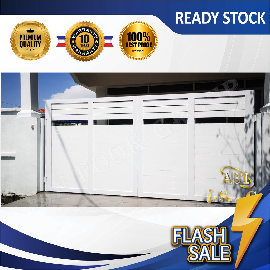 AUTOGATE AST Fully Aluminum Trackless Folding Gate customise series ...