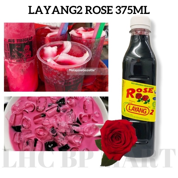 [LHC] LAYANG 2 ROSE / SYRUP ROSE / PERASA MINUMAN ROSE / PERISA ROSE ...