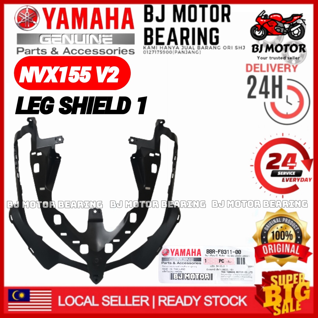 NVX V2 INNER DADA DEPAN LAMPU NVXV2 INNER COVER NVX V2 LEG SHIELD HITAM ...