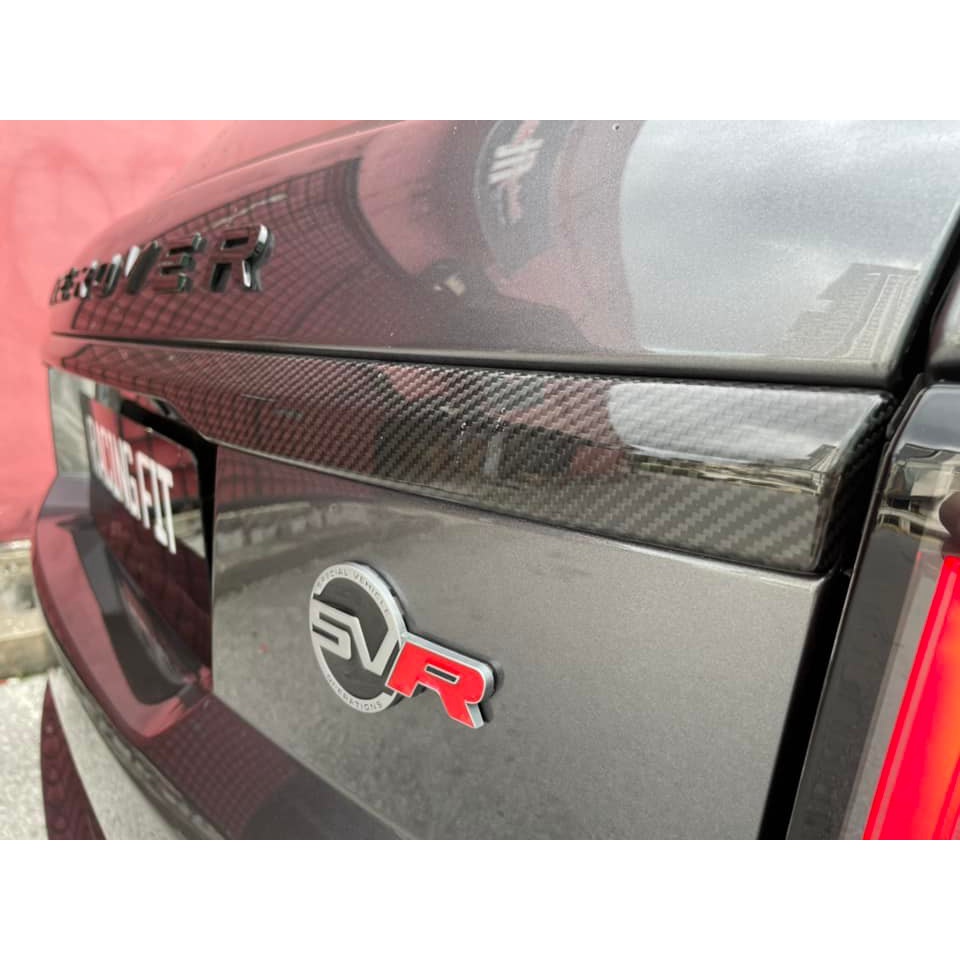 RANGE ROVER SPORT SVR CARBON FIBER REAR TRUNK TRIM COVER | Shopee Malaysia