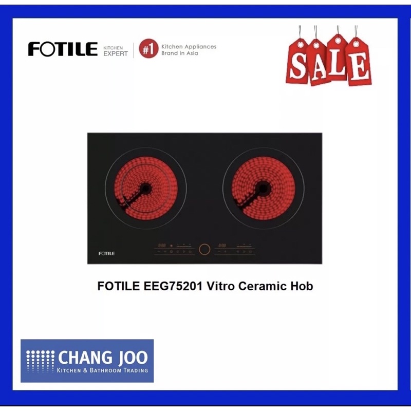 FOTILE EEG75201 Vitro Ceramic Hob | Shopee Malaysia