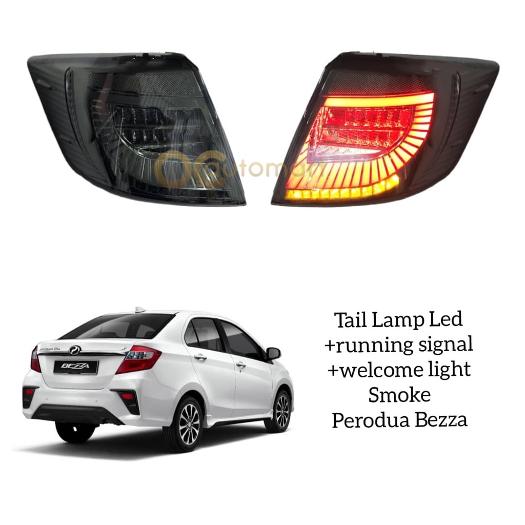 [Installation Provided] Perodua Bezza 2016 - 2022 Dragon Scale Albino ...