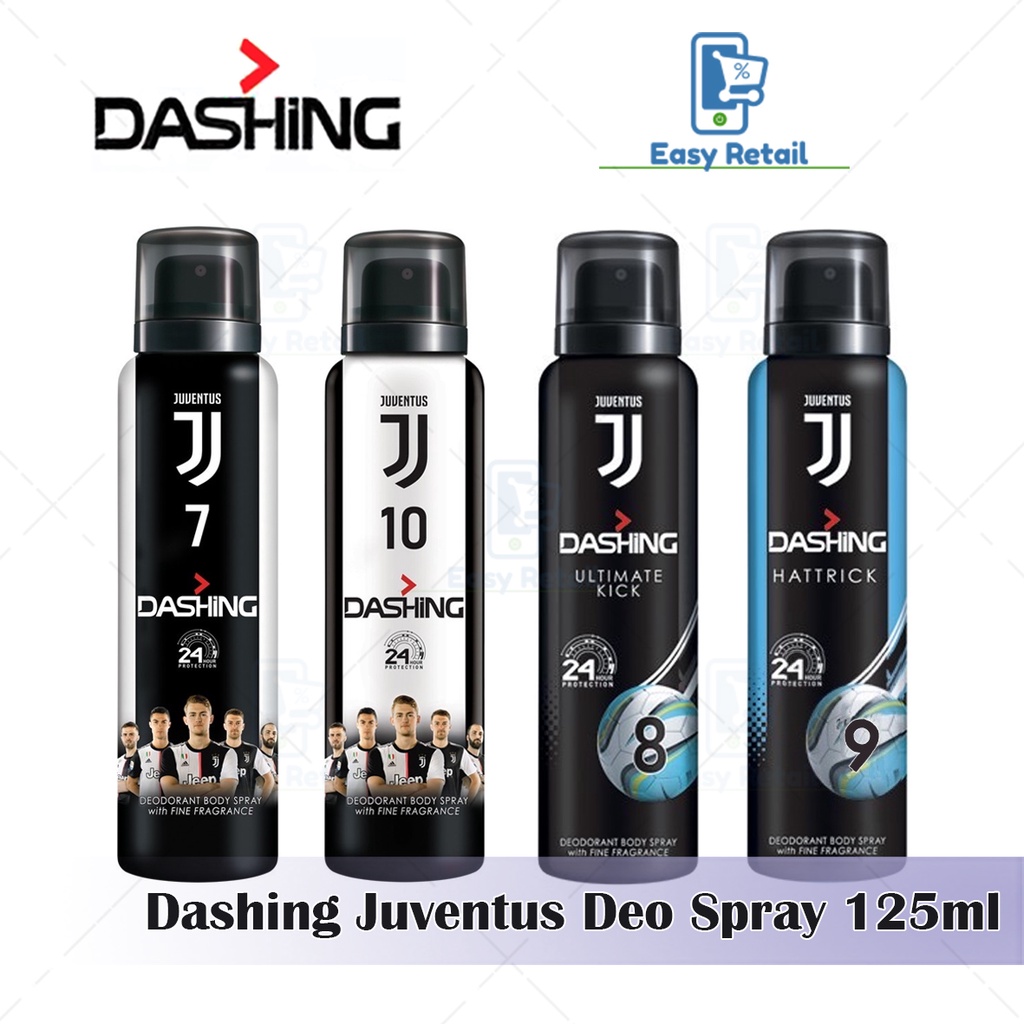 Dashing Juventus / Tottenham Deodorant Body Spray 125ml [ Hattrick ...