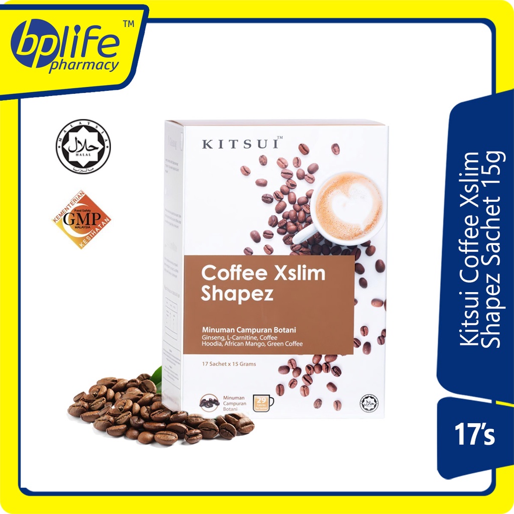 Kitsui Coffee Xslim Shapez Sachet 15g x 17s | Shopee Malaysia