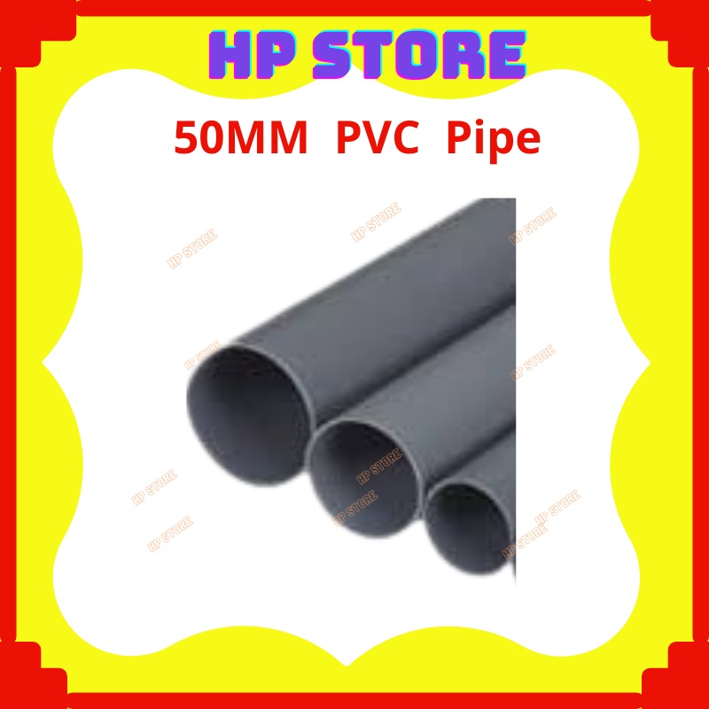 Grey PVC Pipe Grey Size:1 1/4" = 32MM / 1 1/2" = 40MM / 2" = 50MM PVC Paip Kelabu Class "O ...