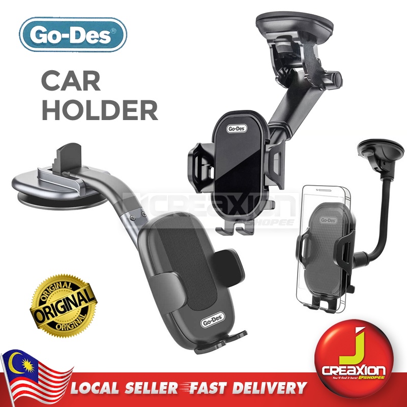 Go-Des GD-HD651 GD-HD787 GD-HD691 Windshield Suction Cup Car Holder ...