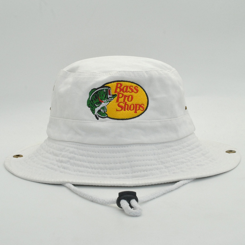 New Outdoor Fishing Hat Bass Pro Shops Embroidered Denim Fisherman Hat ...