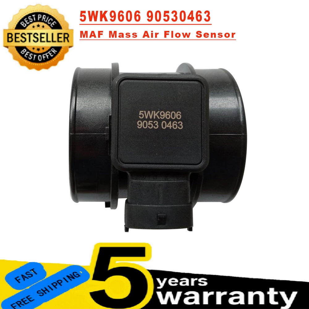 5WK9606 MAF Mass Air Flow Sensor For Vauxhall Opel Astra G H Corsa C ...