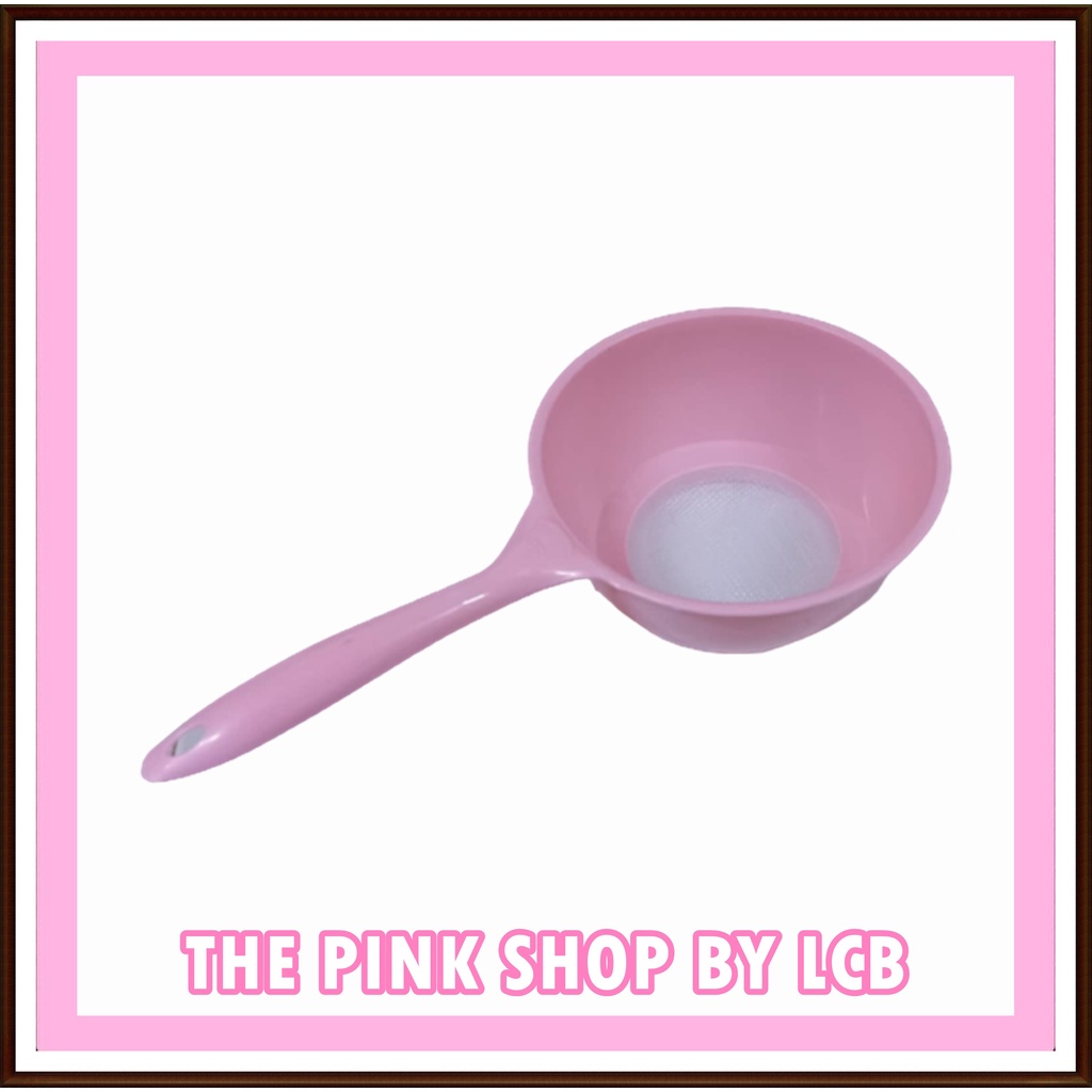 🇲🇾 PINK Plastic Strainer With Handle | Shopee Malaysia