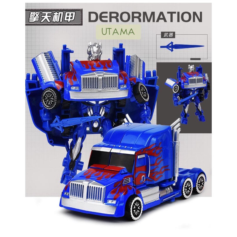 Transformation Deformation Robot Transformer Optimus Prime Bumblebee ...