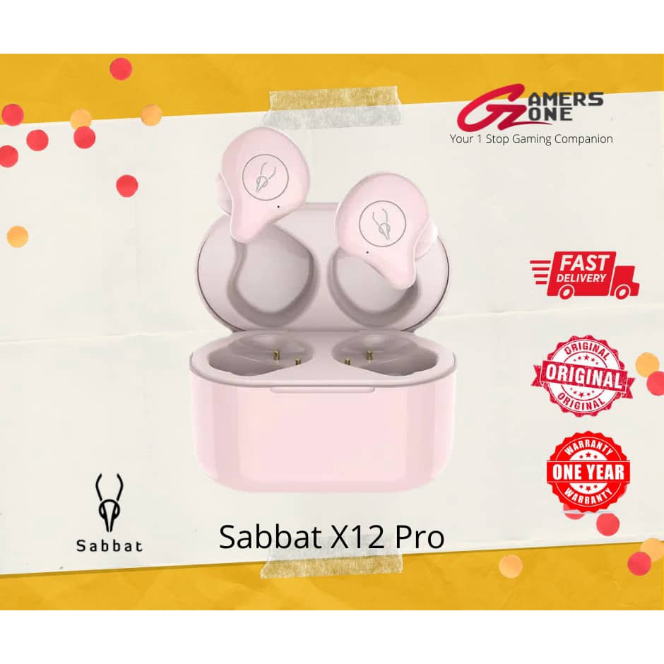 Sabbat X12 Pro [Ready Stock] [2024 new version] BT 5.4 True Wireless half Ear Earbuds with HD Hi ...