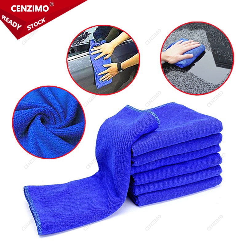 CENZIMO Absorbent Microfiber Towel Car Home Kitchen Washing Cleaning ...
