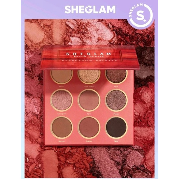 SHEGLAM Beach Sunset Palette | Shopee Malaysia