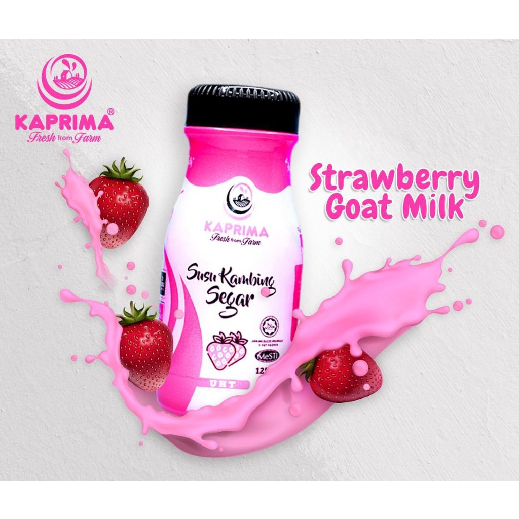 KAPRIMA Susu Kambing Segar (UHT) 125ml 🐐🐐🐐 Fresh Goat Milk with Flavors ...