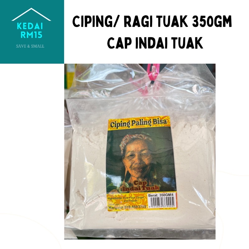 Ciping @ Ragi Tuak Paling Bisa Cap Indai Tuak 350g | Shopee Malaysia