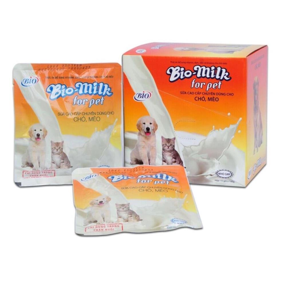 Bio milk nutritional milk for dogs and cats pack 100g | Shopee Malaysia