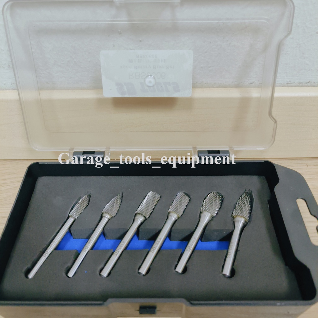 SB Tools Heavy-Duty 6 Pcs Rotary Burr Set For Air Die Grinder | Shopee ...
