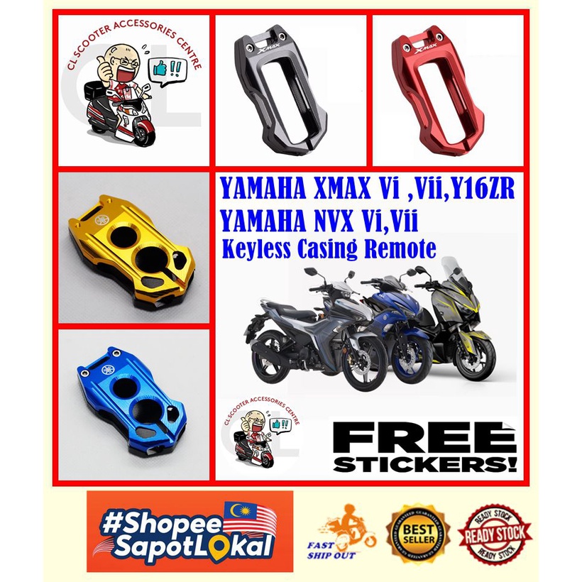 YAMAHA Remote Key Cover YAMAHA Y16ZR XMAX NVX Key Cover original YAMAHA ...