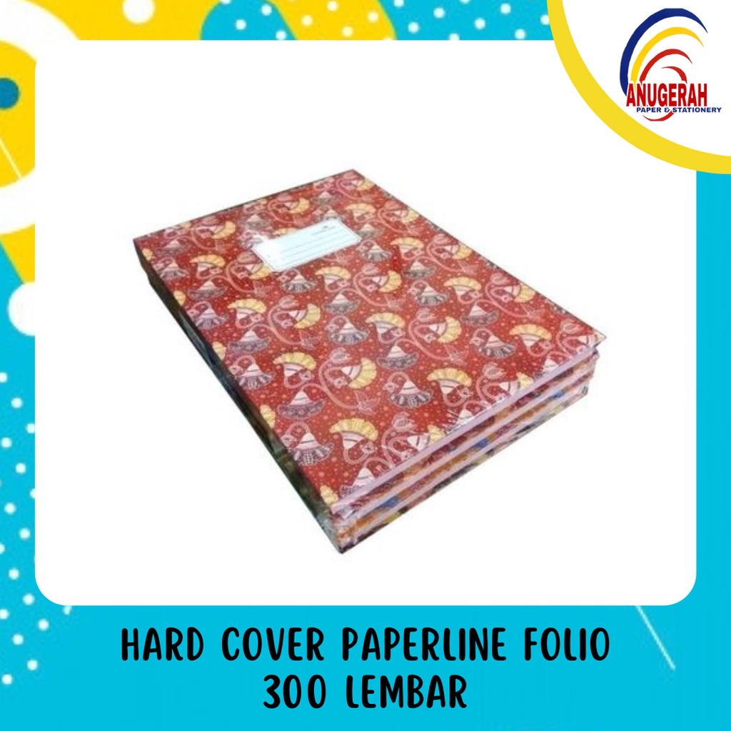 FOLIO PAPERLINE HARD COVER 300 SHEETS (PCS) | Shopee Malaysia