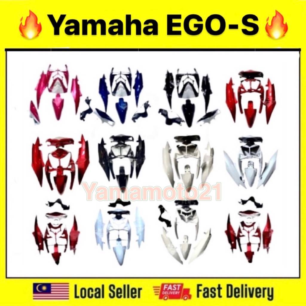 YAMAHA EGOS SCOOTER EGO S COVER SET COVERSET CAVER SET KABER SET KAVER ...