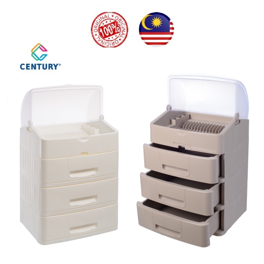 Century Dish Drainer With Drawer With Cover With Lid Bowl Plate Rack ...