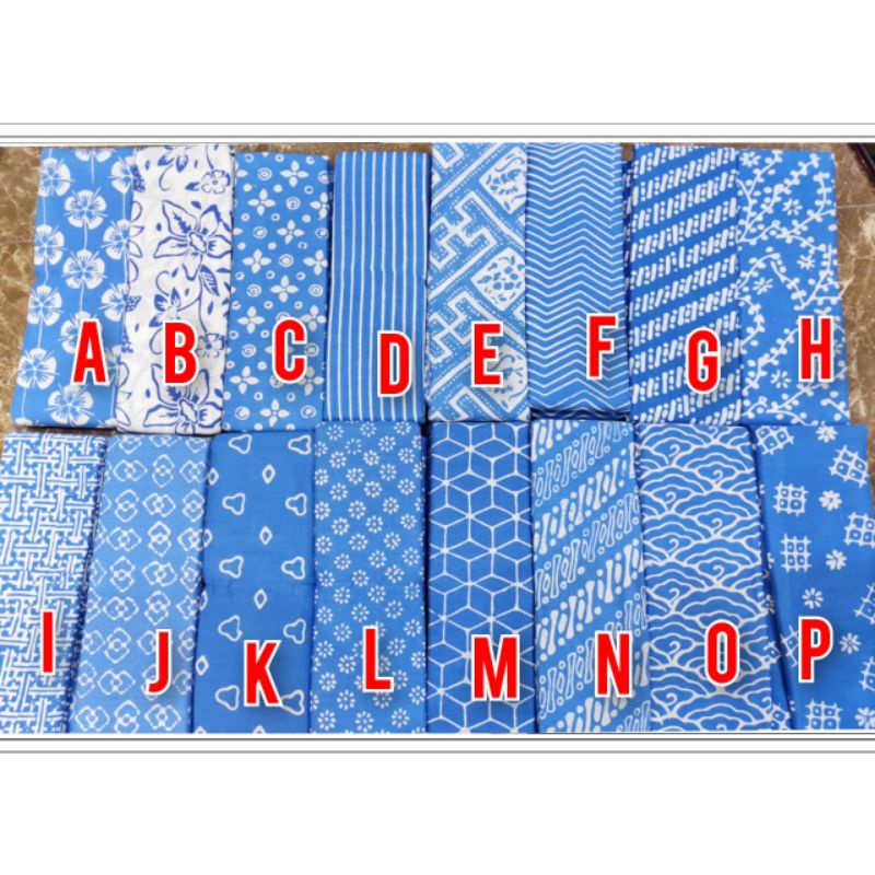 Garutan CAP BATIK FABRIC (MIXED MOTIFS) | Shopee Malaysia