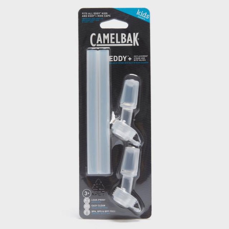 (A set of 2) 100% Authentic Camelbak Eddy Kids Bite Straw Valve Bottle ...