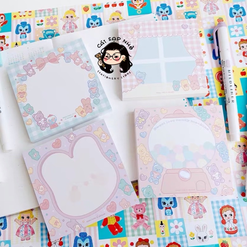 Lovely sweet style notepad 80 sheets | Shopee Malaysia