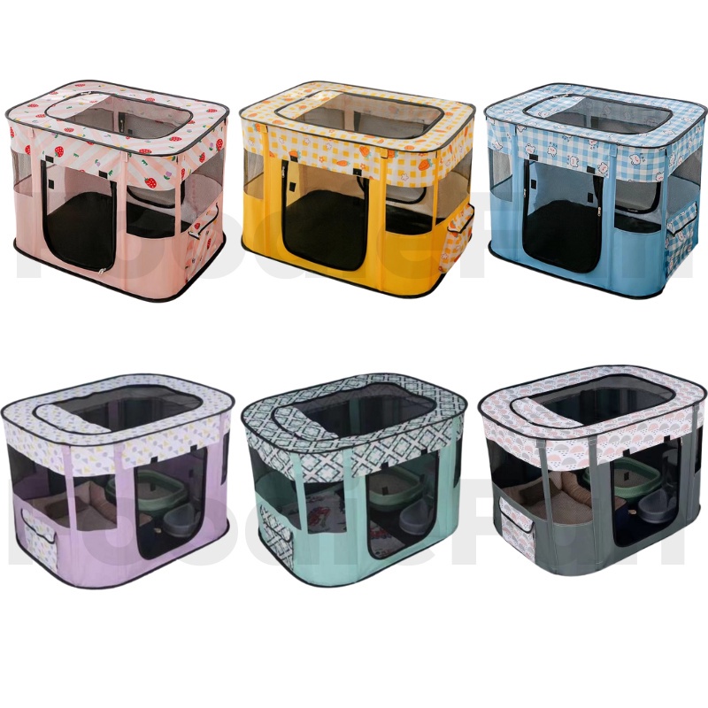 New Portable Square Cat Cage /Cat Tent Cat Delivery Room Circle/ Rumah ...