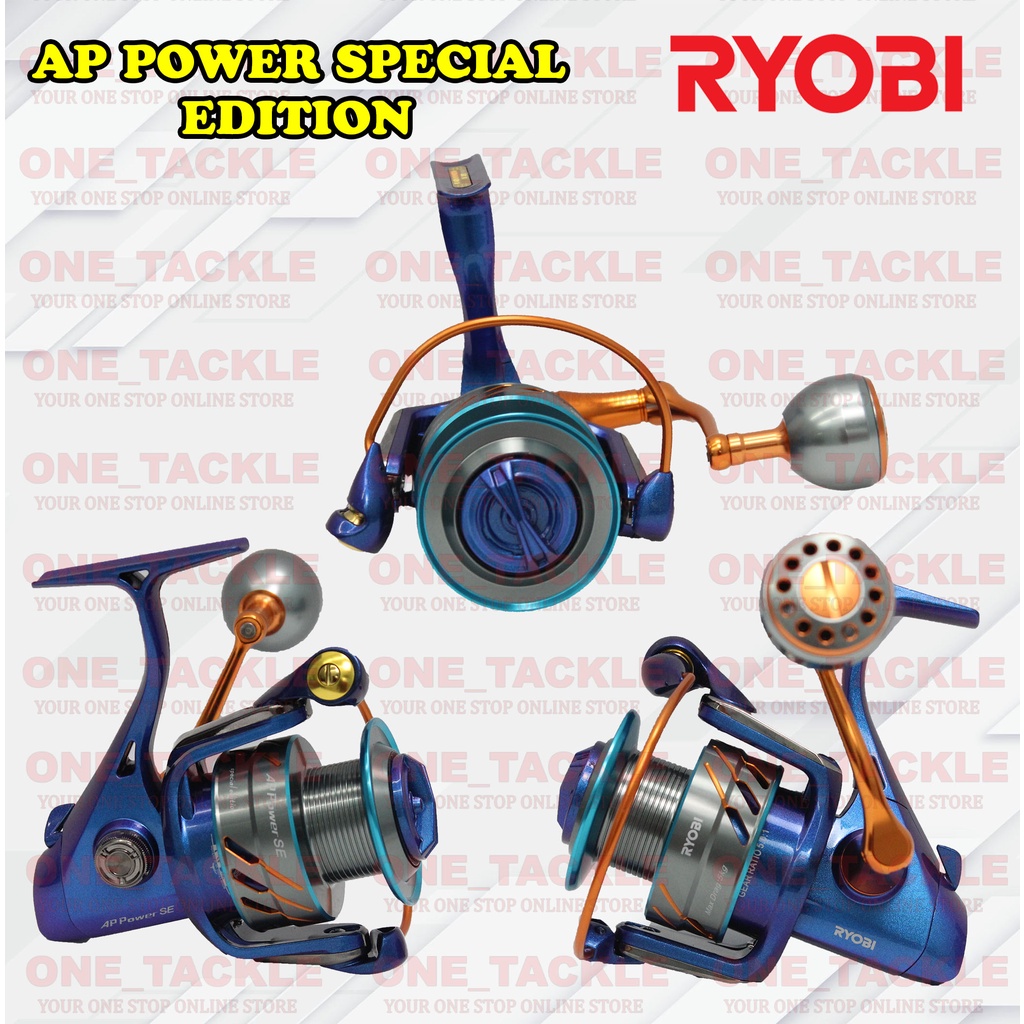 RYOBI AP POWER SPECIAL EDITION SPINNING REEL (100% ORIGINAL) | Shopee Malaysia