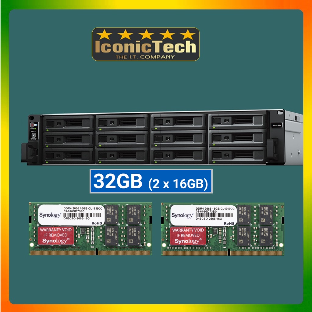Synology RS2421+ 0TB 4GB | 8GB | 16GB ECC | 32GB ECC | RS2421RP+ 0TB ...