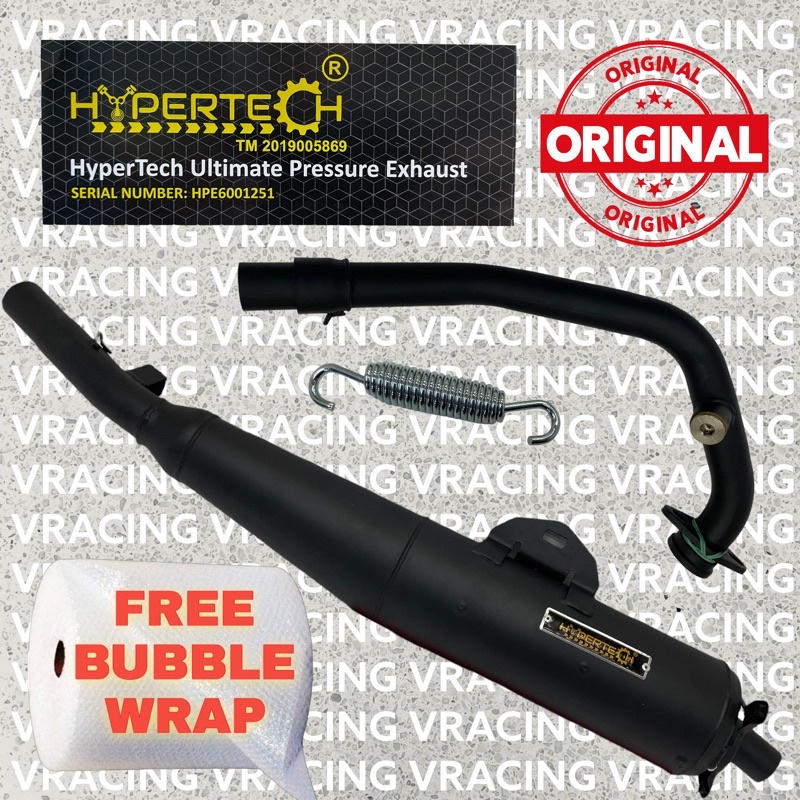 HYPERTECH Ultimate Pressure Exhaust Y16ZR/Y15ZR 100% Original | Shopee Malaysia