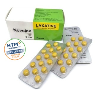 NOVOLAX 5mg 105's For Constipation, Sembelit, Ubat Sembelit ...